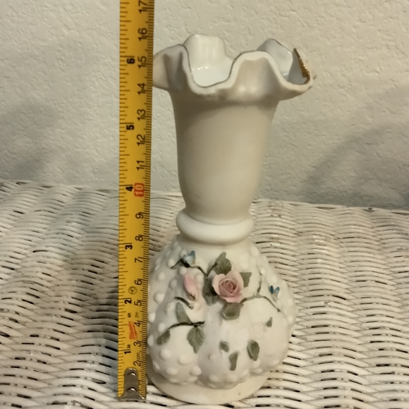 Fenton | Accents | Lefton China Bud Vase | Poshmark